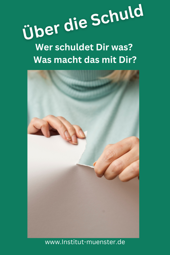 Schuld und Schuldgefühle - NLP und Coaching Ausbildung Münster – NRW